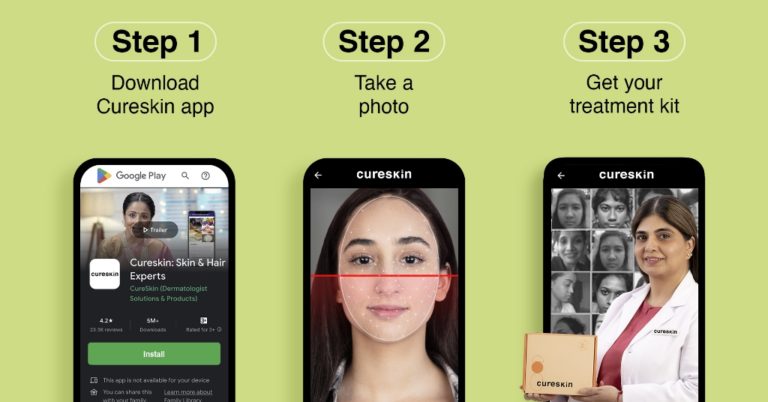 Scan Your Face For Skin Problems Using Cureskin App